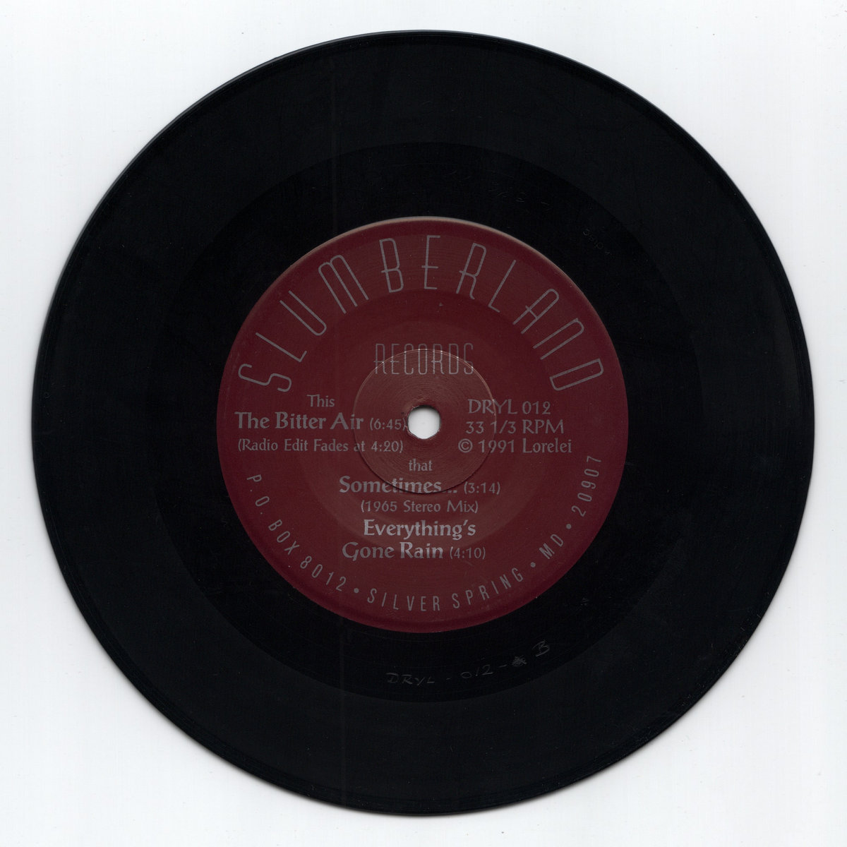 Lorelei "The Bitter Air" 7" | Slumberland Records