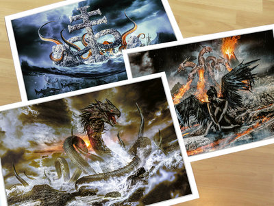 Bundle: 3 Therion posters | Thomas Ewerhard Artwork