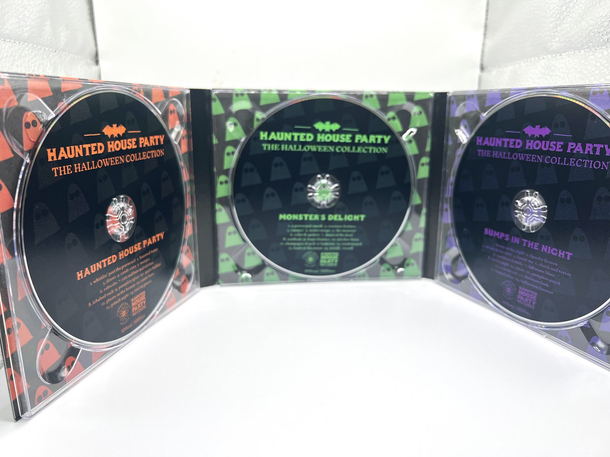 THE HALLOWEEN COLLECTION - 3 Disc CD Box Set | Haunted House Party