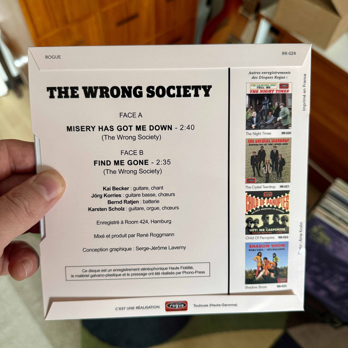 Misery Has Got Me Down | The Wrong Society