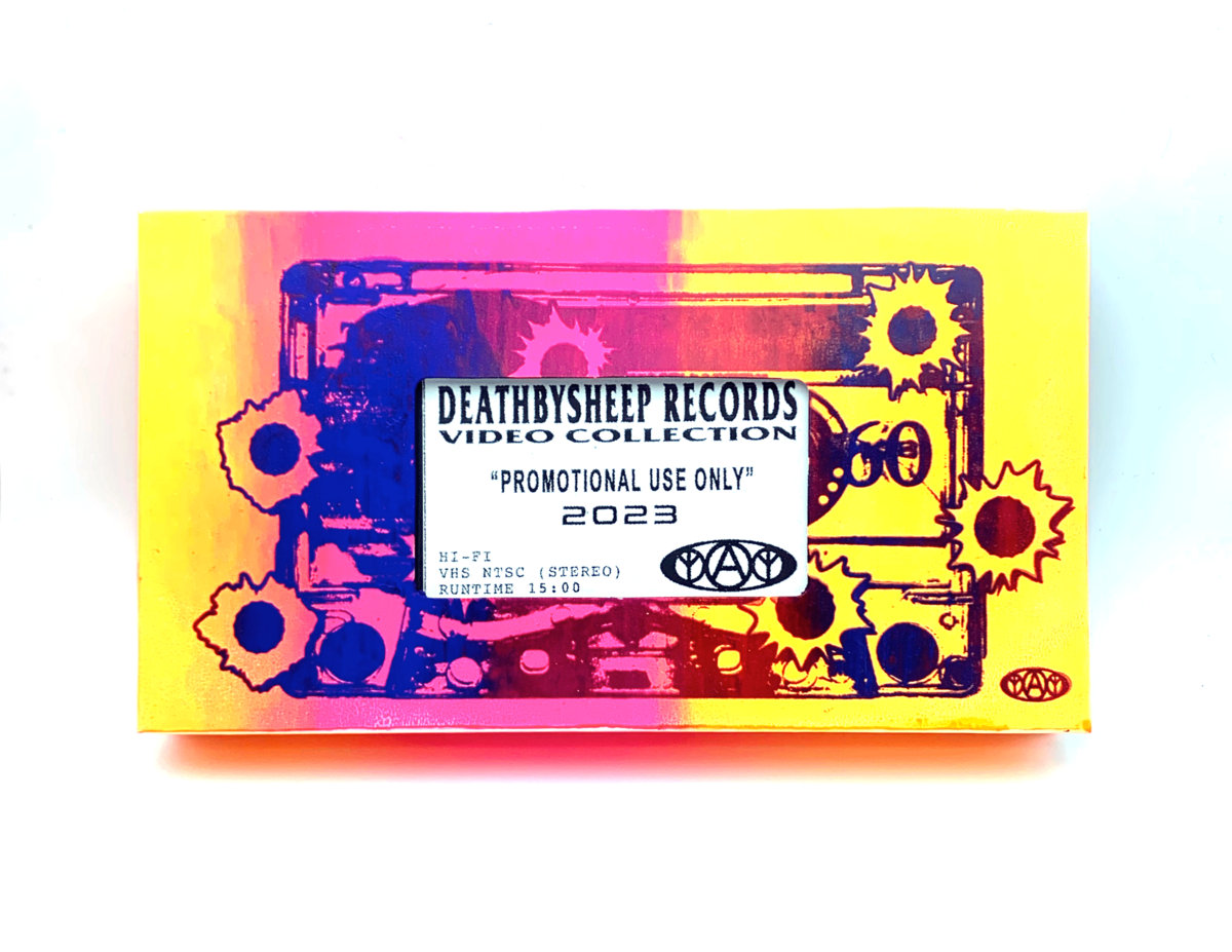 Limited Edition 2023 "PROMO USE ONLY" - VHS TAPE | DEATHBYSHEEP RECORDS