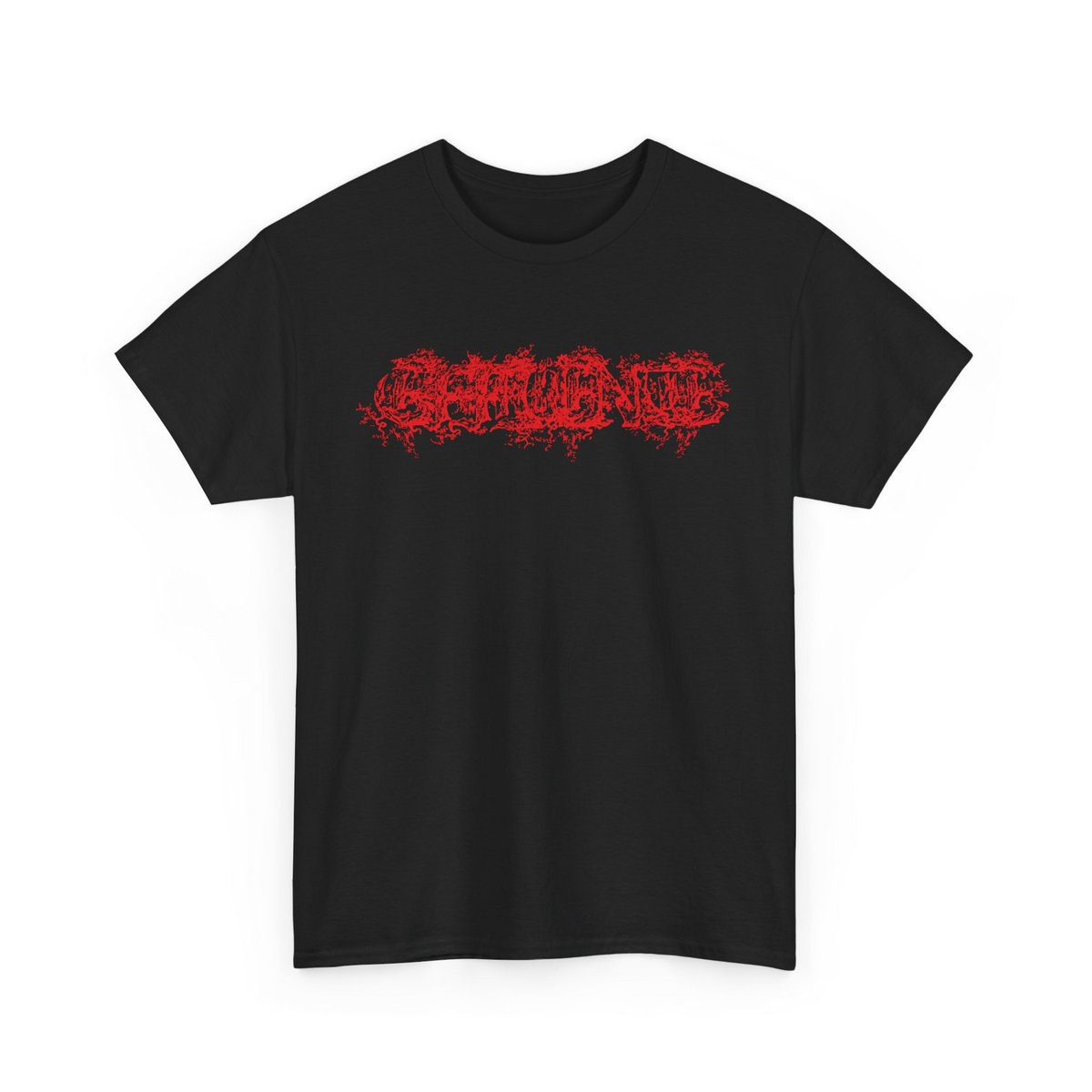 Red/Black Logo T-Shirt | Effluence