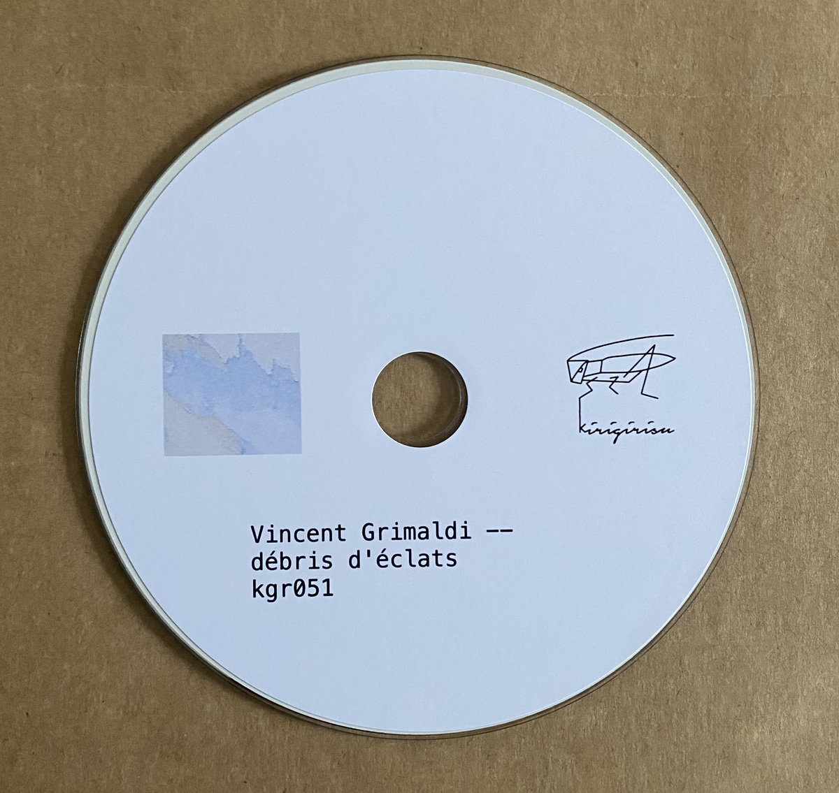 débris d'éclats | Vincent Grimaldi | Kirigirisu Recordings