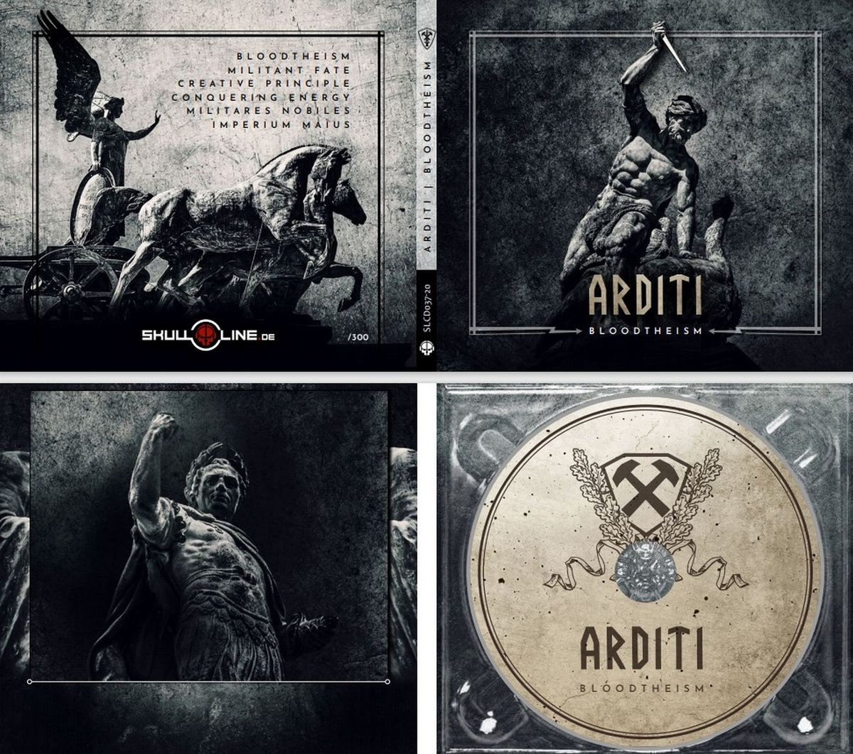 Bloodtheism | Arditi | Skull_Line