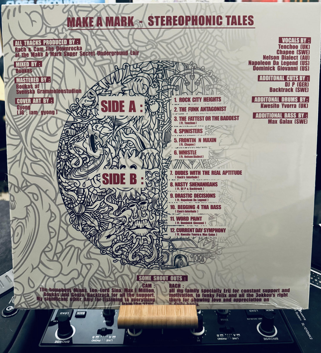 Word Paint (ft. Dominick Giovanni) | Cam The Downrocka & Rach | Make A Mark