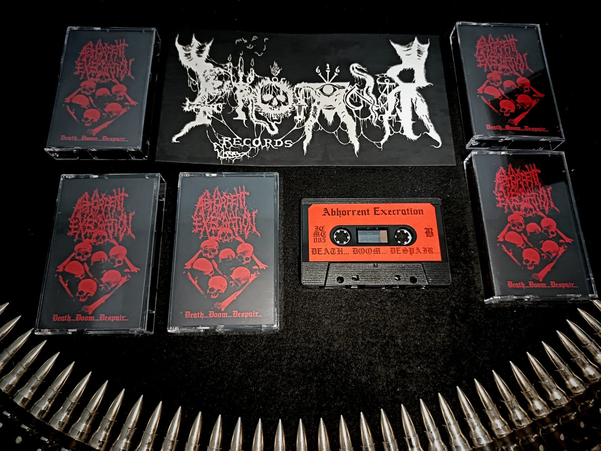 Abhorrent Execration "Death . . . Doom . . . Despair . . ." | Profaner ...