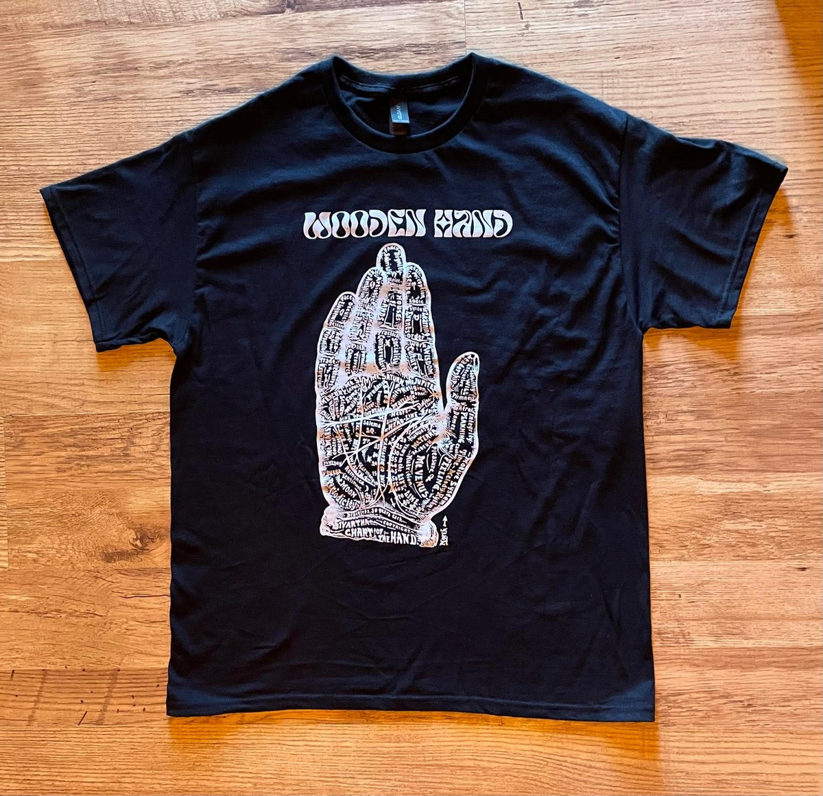 Chart of the Hand T-Shirt | Wooden Hand