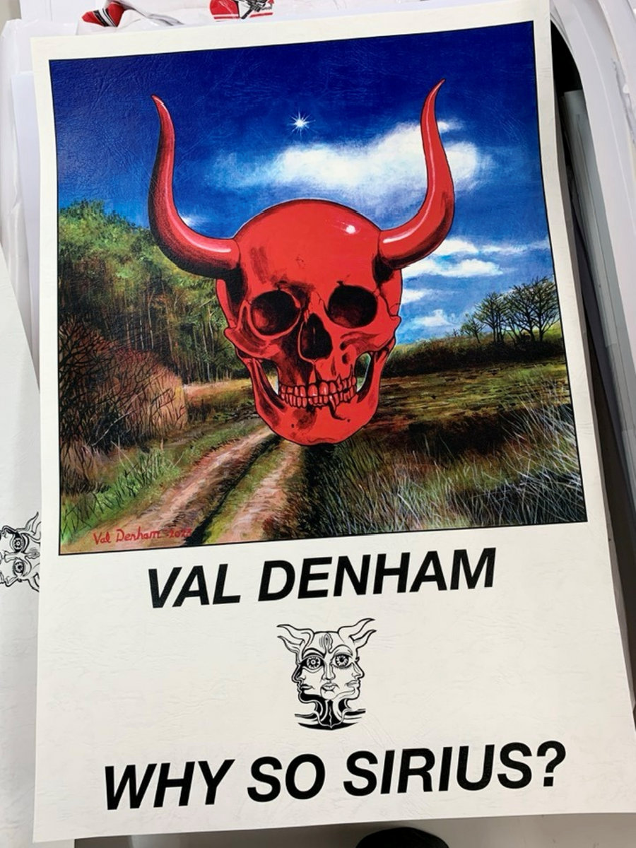 Val Denham / Why So Sirius CD /T Shirt /Art Print Bundle | Ultra Mail Prod