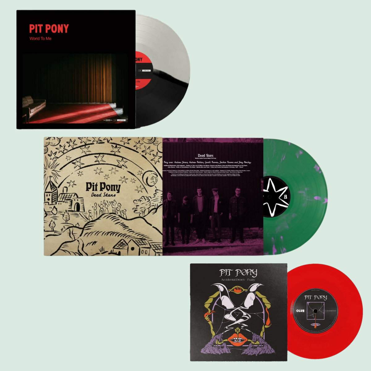 Pit Pony Vinyl Bundle | Pit Pony
