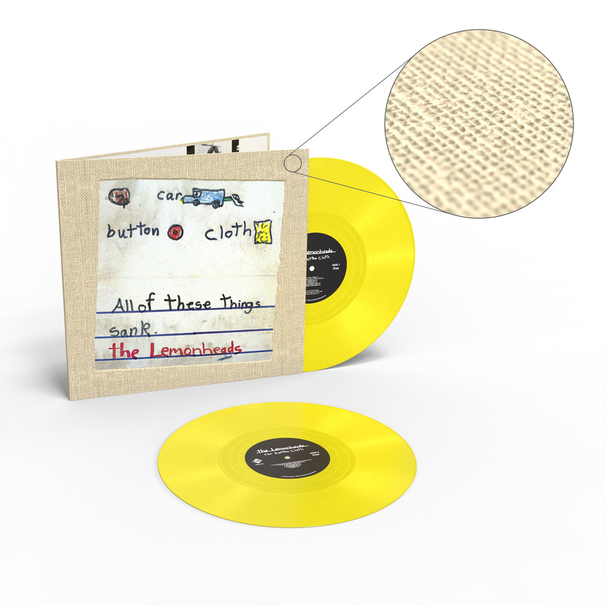 Car Button Cloth (Deluxe Expanded ‘Clothbound’ Edition) | The Lemonheads