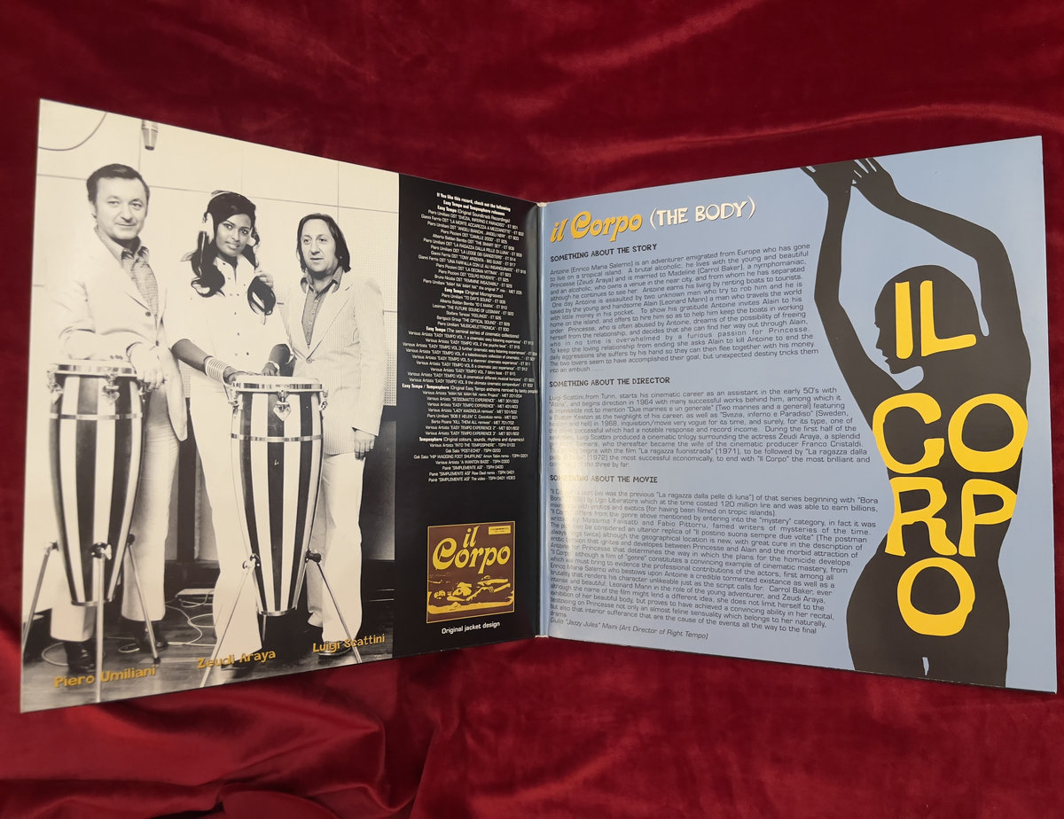 Il Corpo (Original Complete OST) | Piero Umiliani | Right Tempo / Mono Jazz / Easy Tempo