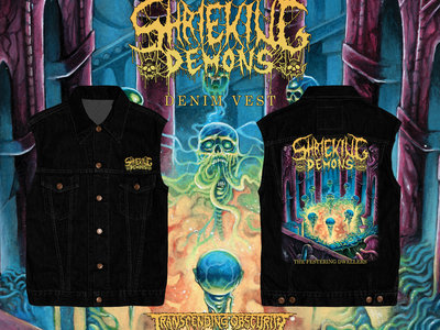 SHRIEKING DEMONS - The Festering Dwellers Denim Vest | Shrieking Demons