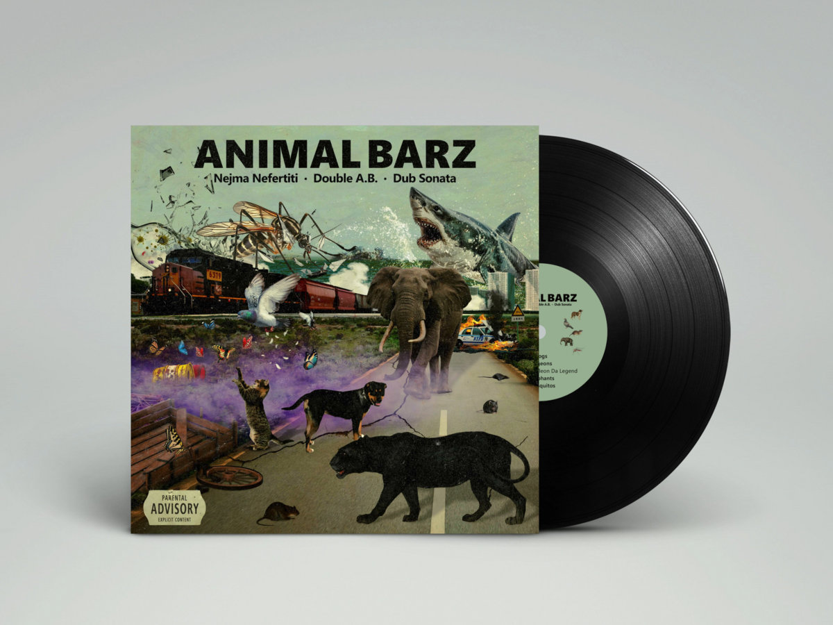 Animal Barz (Deluxe LP) | Nejma Nefertiti, Double A.B. & Dub Sonata ...