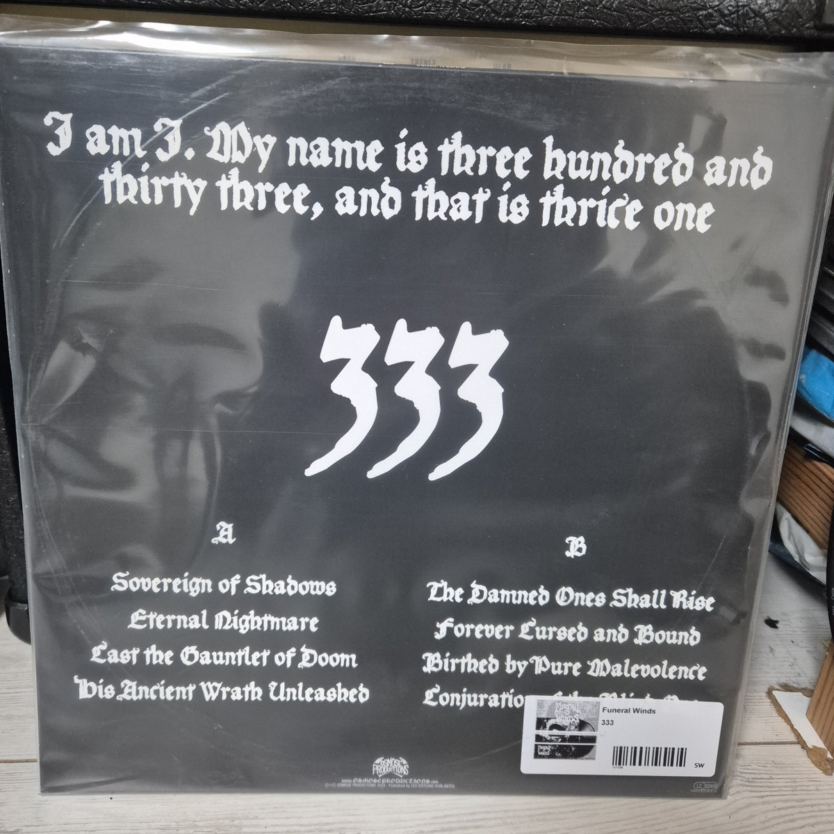 Funeral Winds ‎– 333 LP | Lafawijn Records