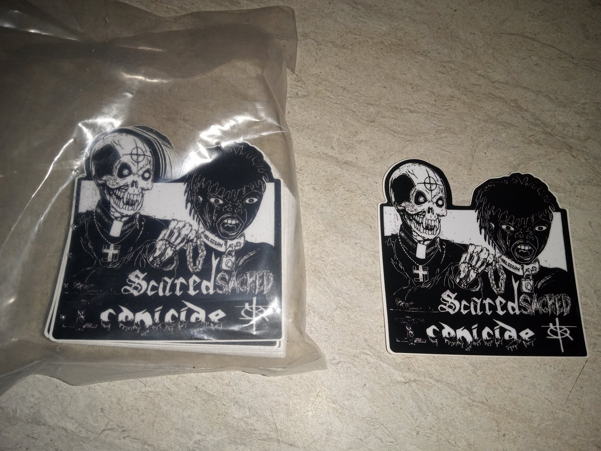 ICONICIDE "SCARED SACRED" STICKER 5 PACK | ICONICIDE