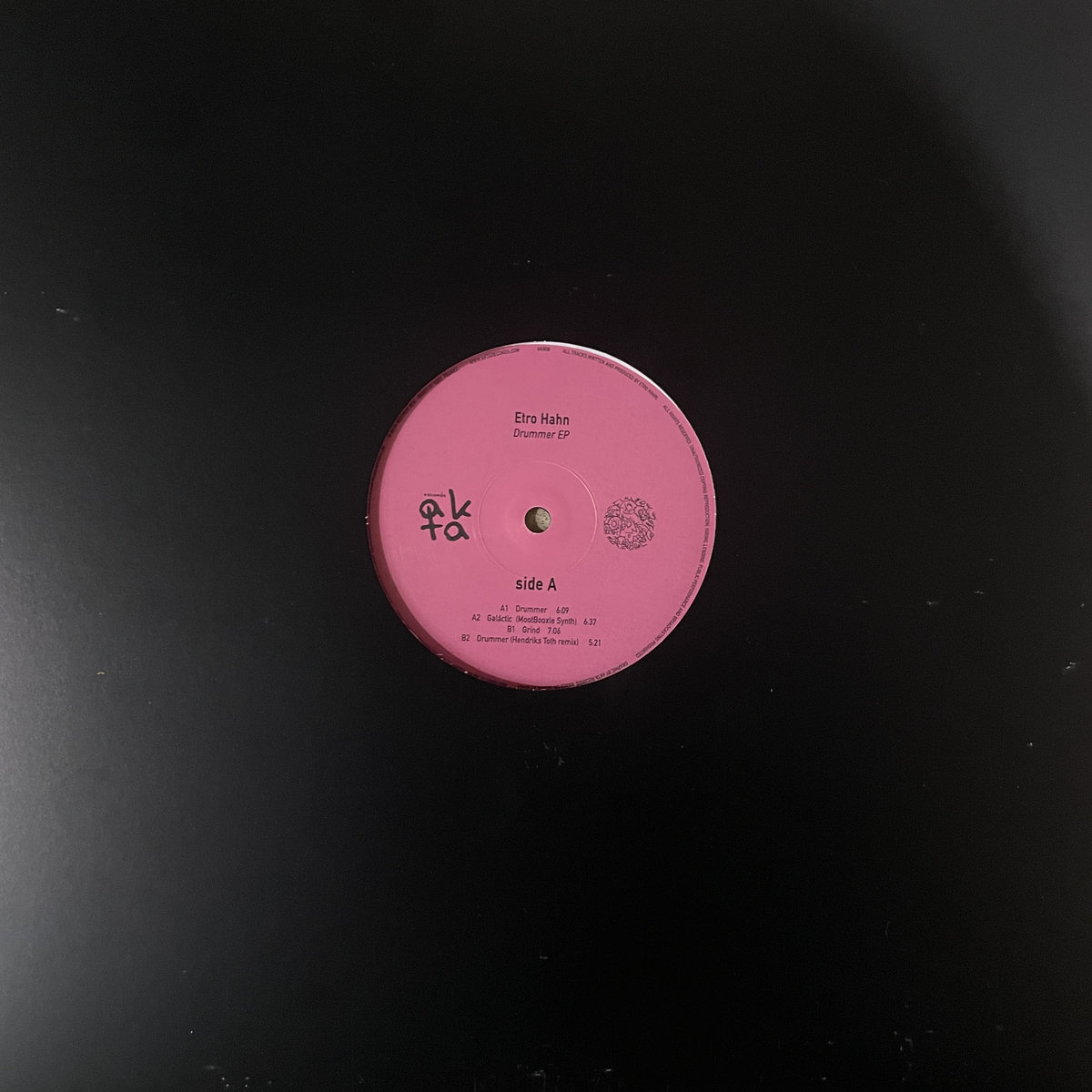 Drummer EP incl. Hendriks Toth rmx | Etro Hahn, Hendriks Toth | AKTA ...