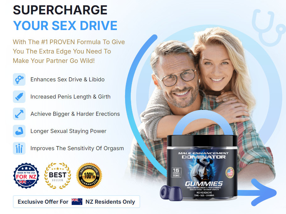 Dominator ME Gummies New Zealand | Unlock the Secrets of Pleasure with ...