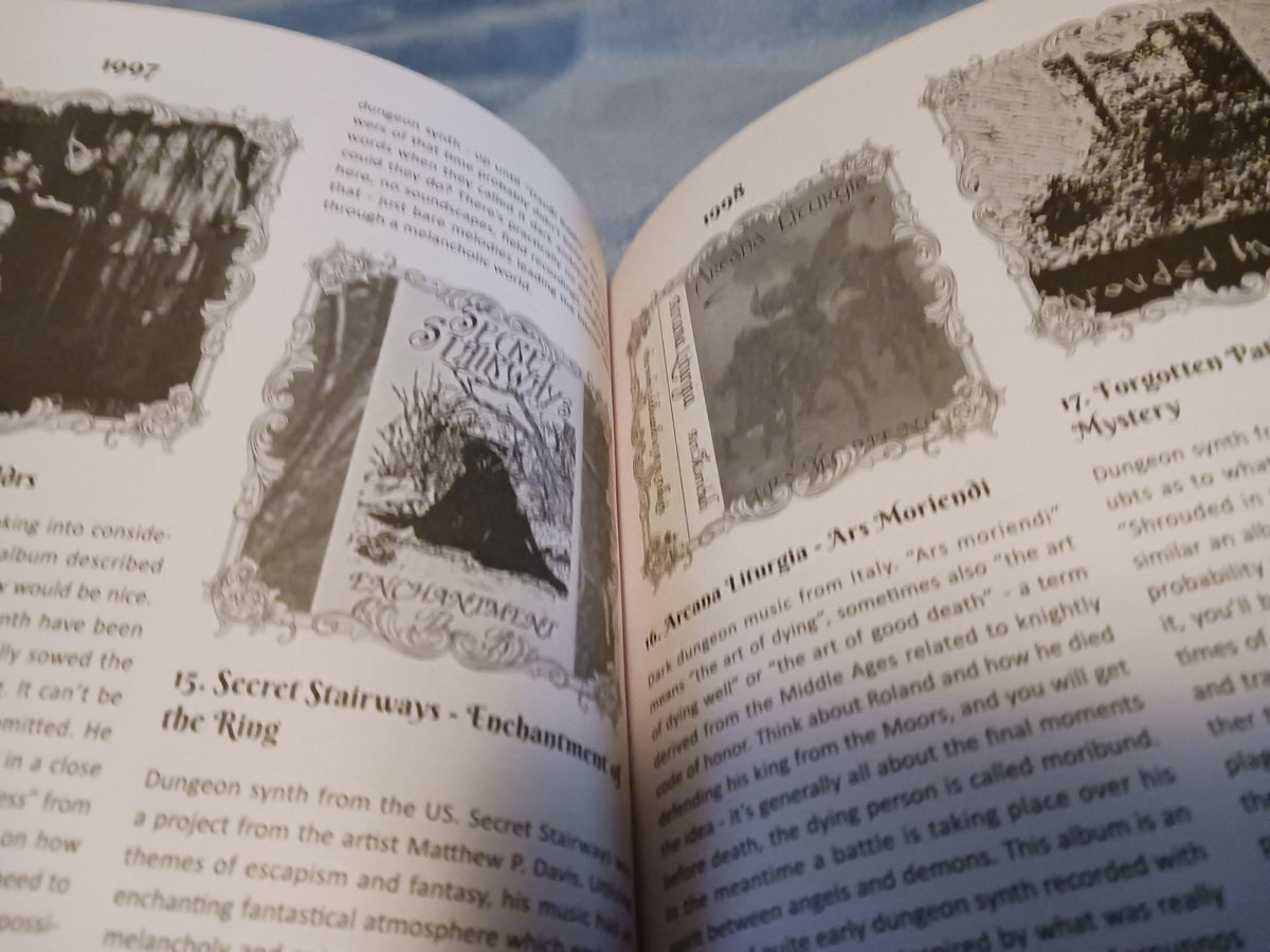 Soft cover "dungeoneer's guide" to one man's top 101 Dungeon Synth ...