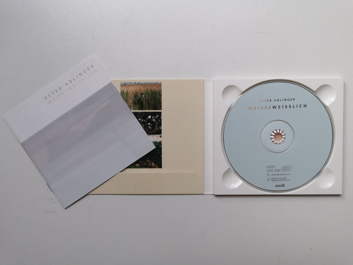 Peter Ablinger: Weiss / Weisslich | Peter Ablinger | Maria de Alvear ...