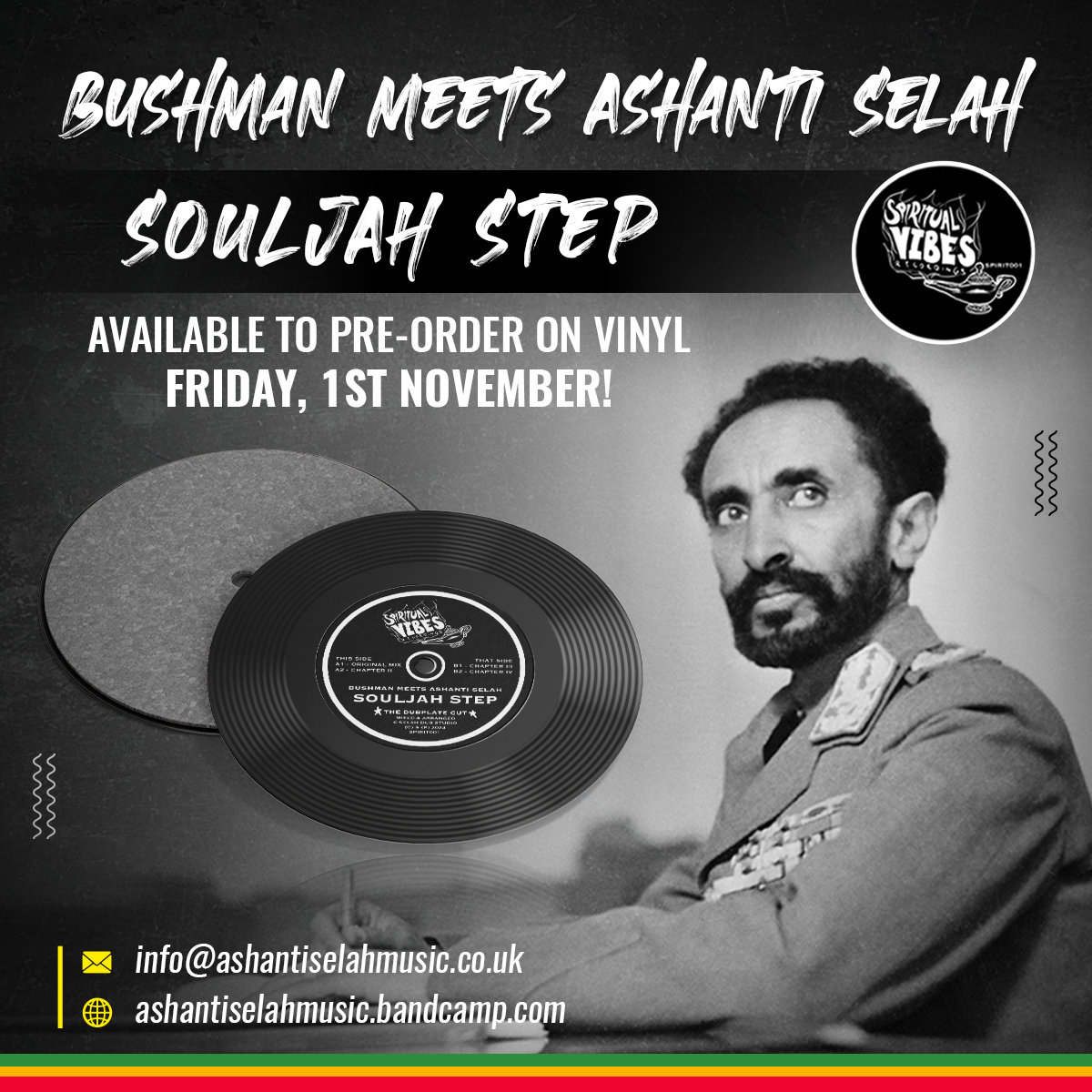 SPIRIT001"Souljah Step" [The Dubplate Mixes] | Bushman meets Ashanti ...