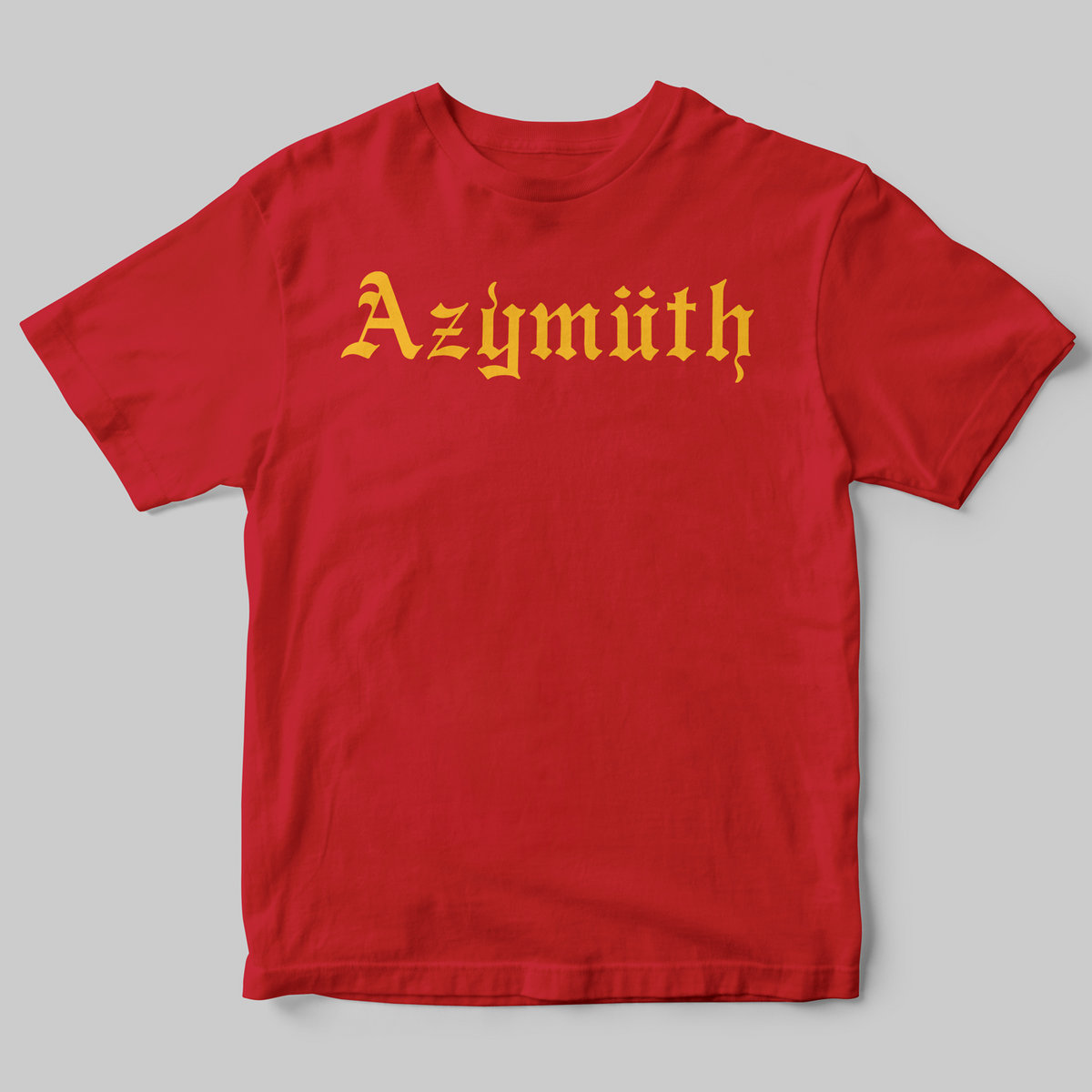 Azymuth Vintage Logo Red T-Shirt | Azymuth