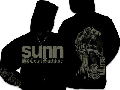 Total Backline Zip Up Hoodie | SUNN O)))