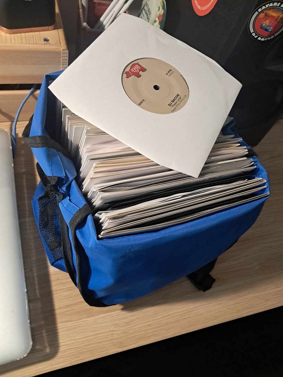 Country Mike Record Bag / Back Pack LTD ED of 5 | DJ BACON
