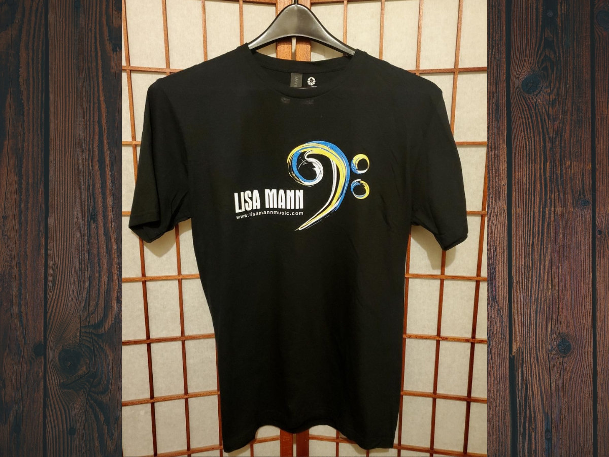 Lisa Mann Bass Clef T-Shirt | Lisa Mann