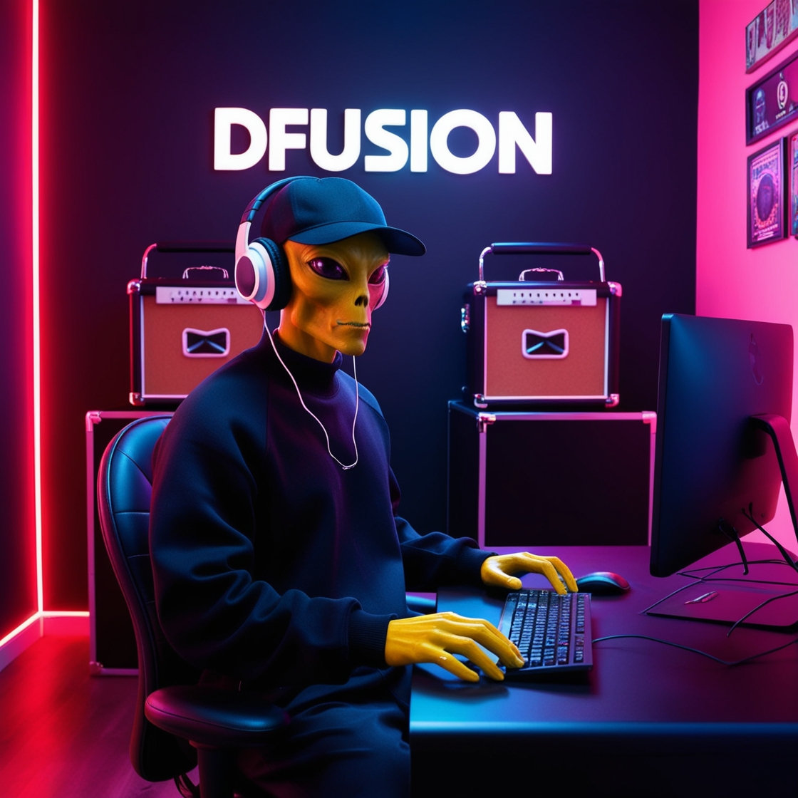 UFO SPACESHIP | DFUSION