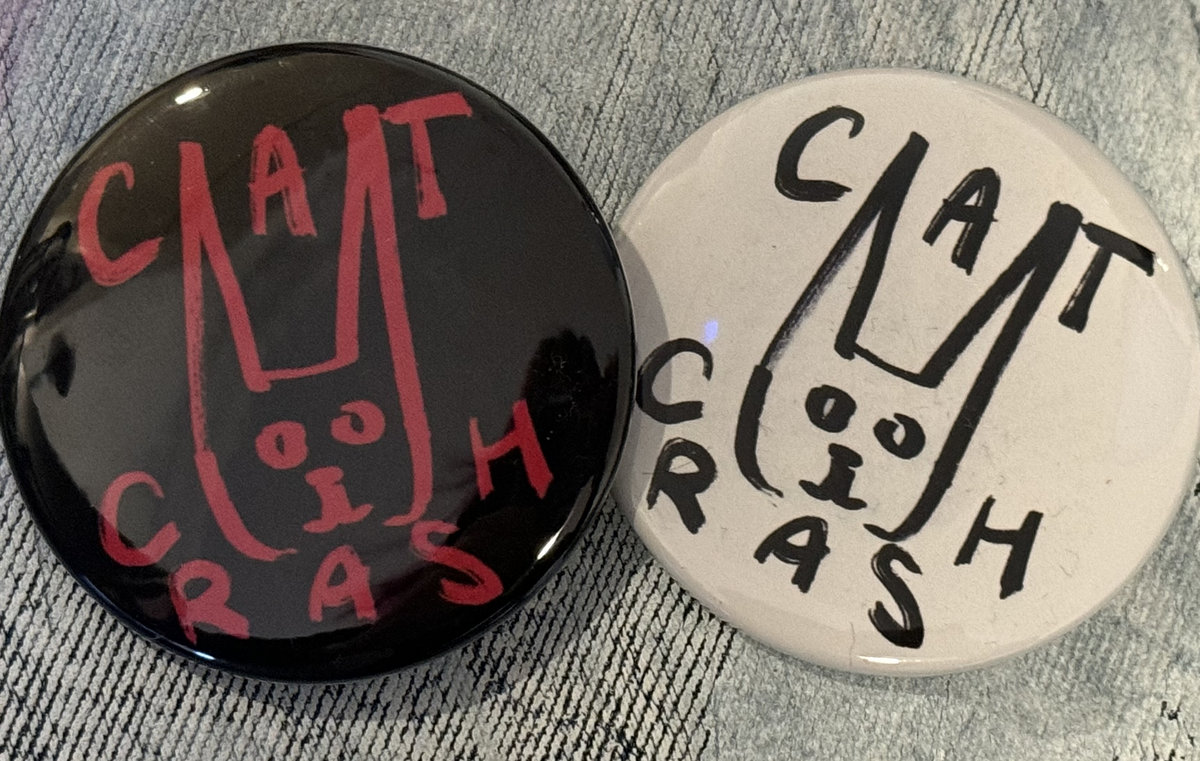 Cat Crash 2.25" Pins | Cat Crash