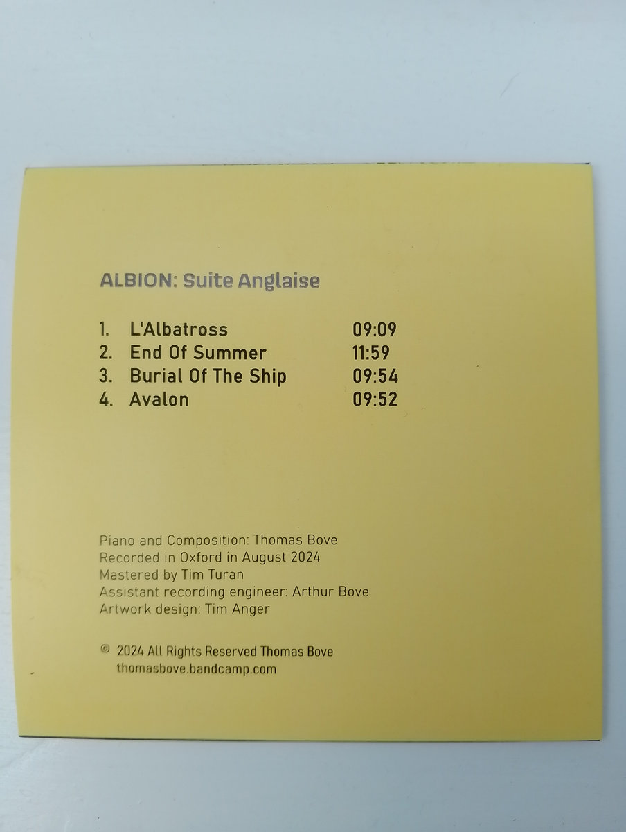 Albion: Suite Anglaise | Thomas Bove