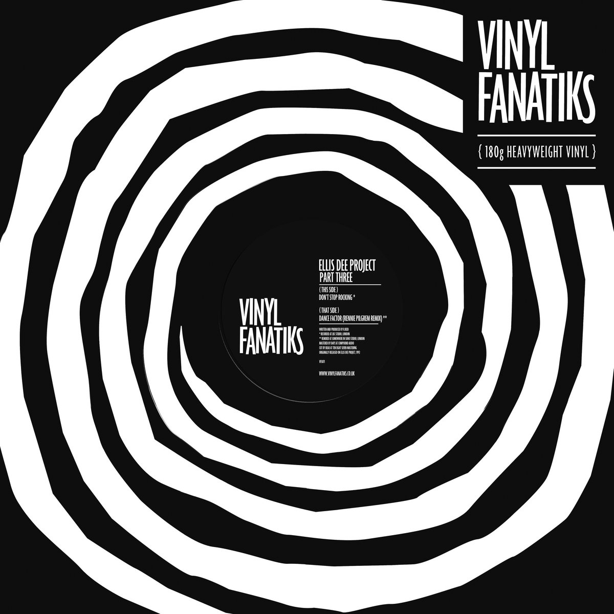 Ellis Dee – The Ellis Dee Project Part Three – VFS071 | Vinyl Fanatiks