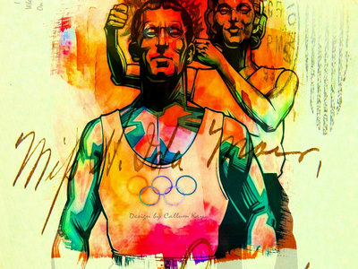 Skids Days In Europa Signed Poster | Skids