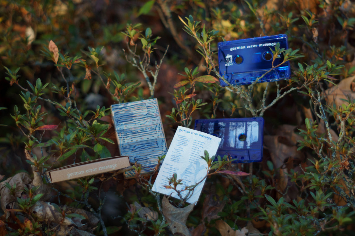 German Error Message | German Error Message | Lily Tapes & Discs