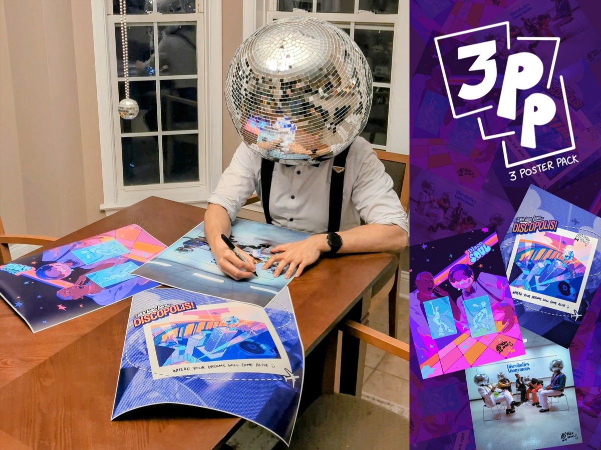 3PP (3 Poster Pack) | Discoholic