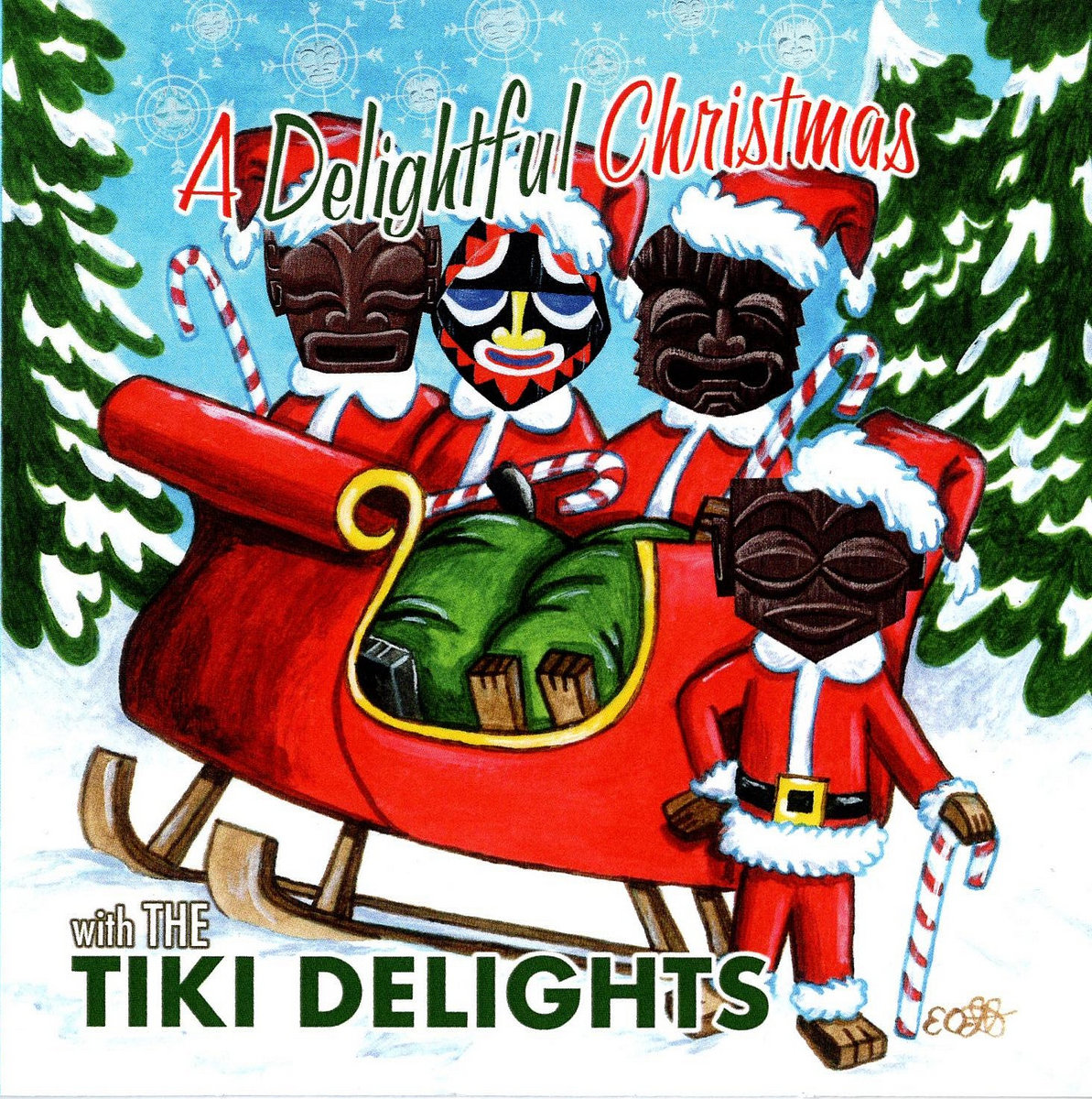 A Delightful Christmas with The Tiki Delights | The Tiki Delights