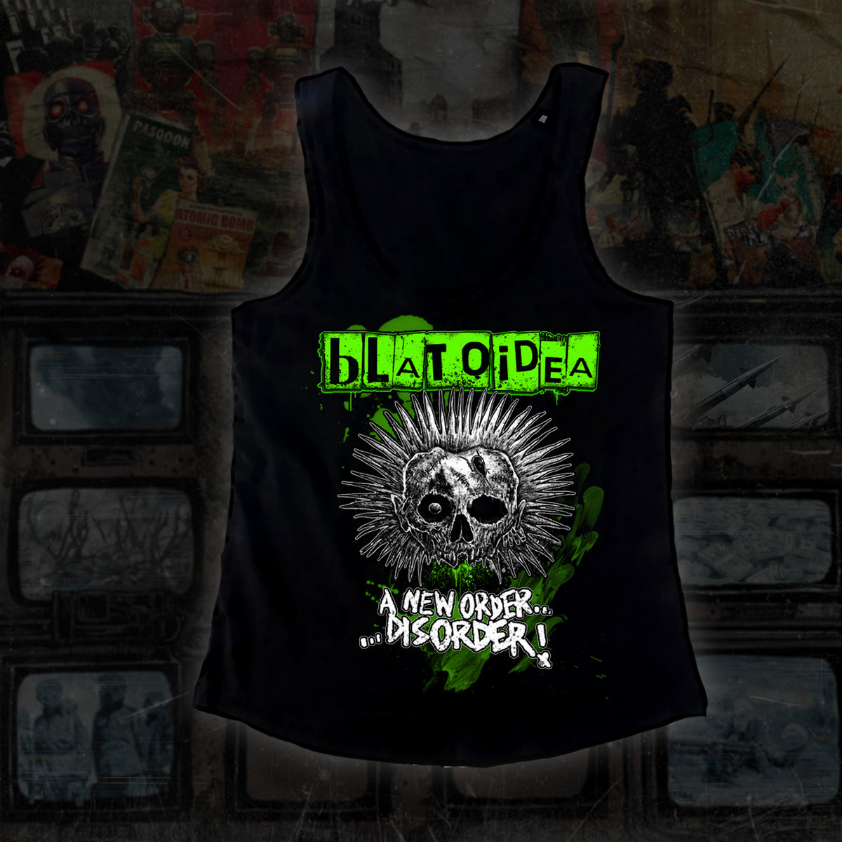 Skull Lady Vest | BLATOIDEA
