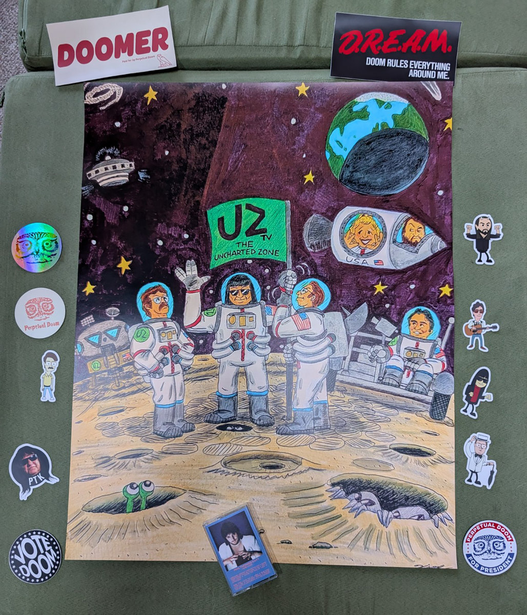 Uncharted Zone Poster Package - Limited Edition (22"x28") - Illustrated by Ken Manning ...