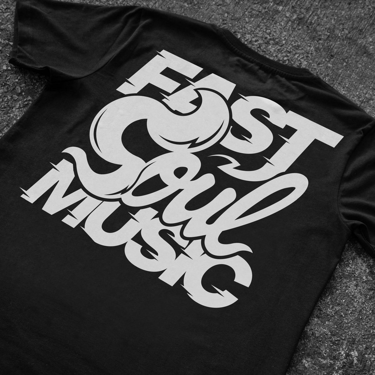 Fast Soul Music T-shirt Black | London Elektricity