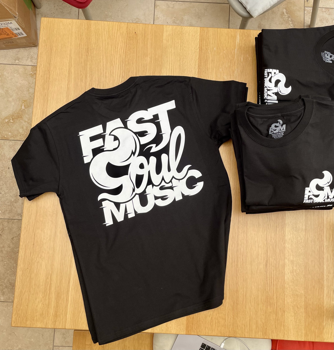Fast Soul Music T-shirt Black | London Elektricity
