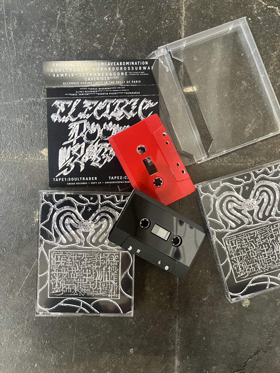 CRUSHINGBEATSDOOMCAVEABOMINATION | Electric Doom Synthesis | CROUX records