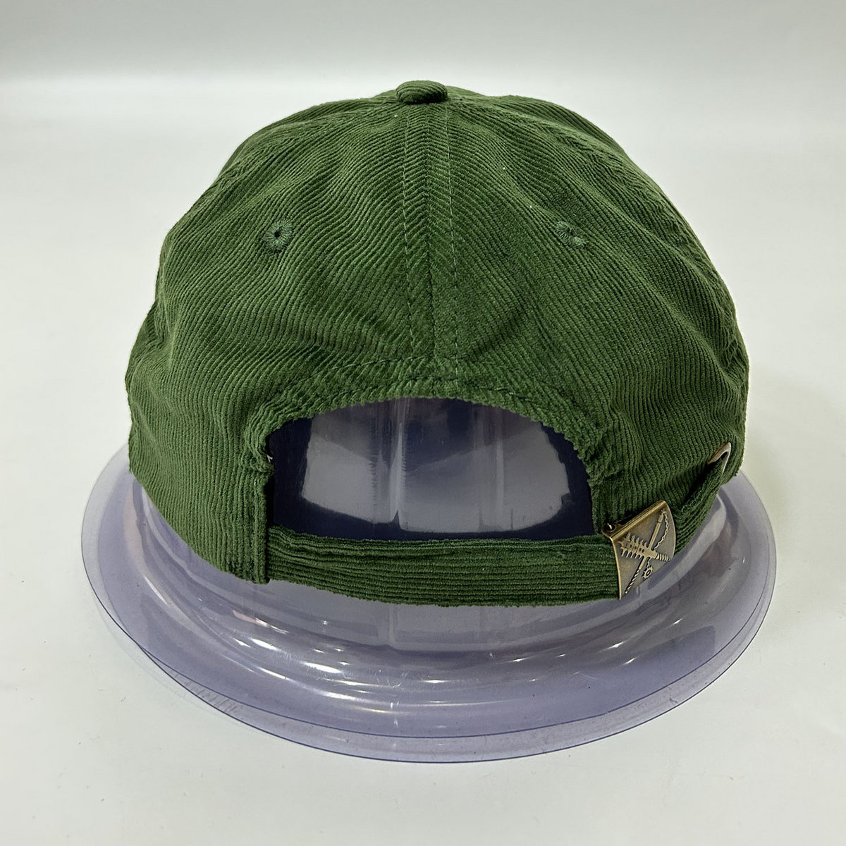 Embroidered Fief Corduroy Hat w/ custom brass logo clasp | Fief