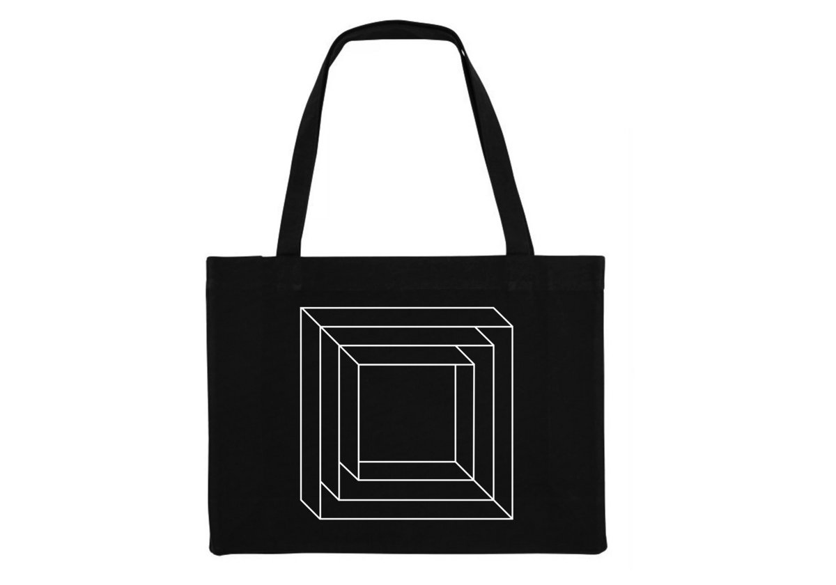 GRM TOTEBAG / white on black | Recollection GRM