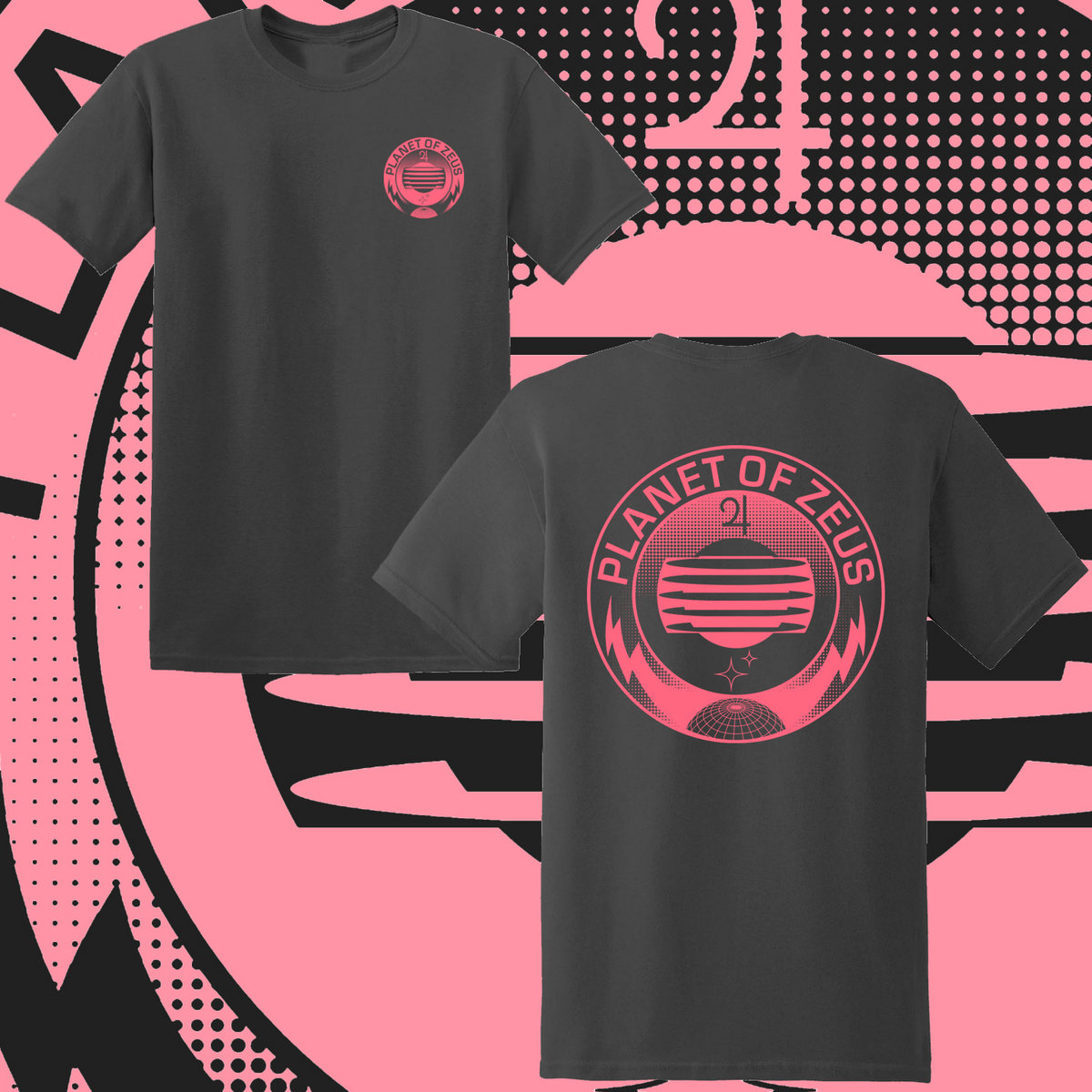 Globe T-shirt | Planet Of Zeus