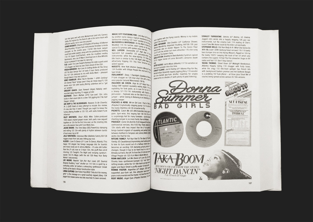 JAMES HAMILTON’S DISCO PAGES 1975-1982 – HARDBACK (2024) | Greg Wilson