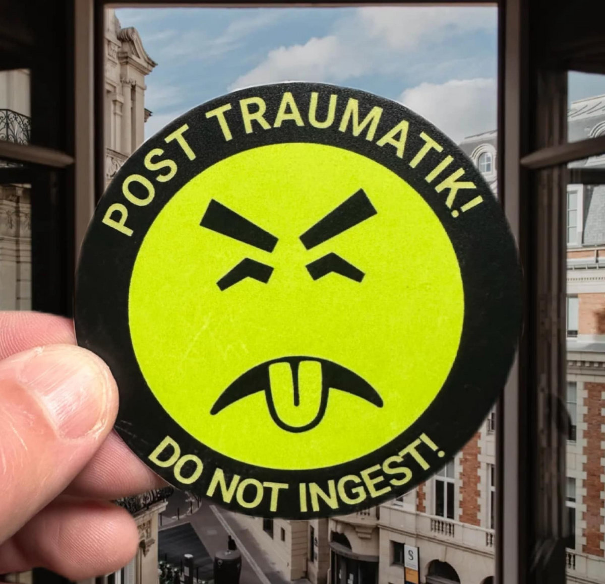 DO NOT INGEST! Mr. YUK 3" Sticker | Post Traumatik