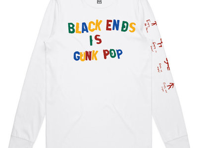 Limited Edition Gunk Pop Shirt (White) | Black Ends
