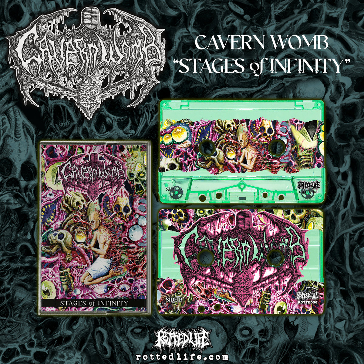 Stages of Infinity | Cavern Womb | Rotted Life
