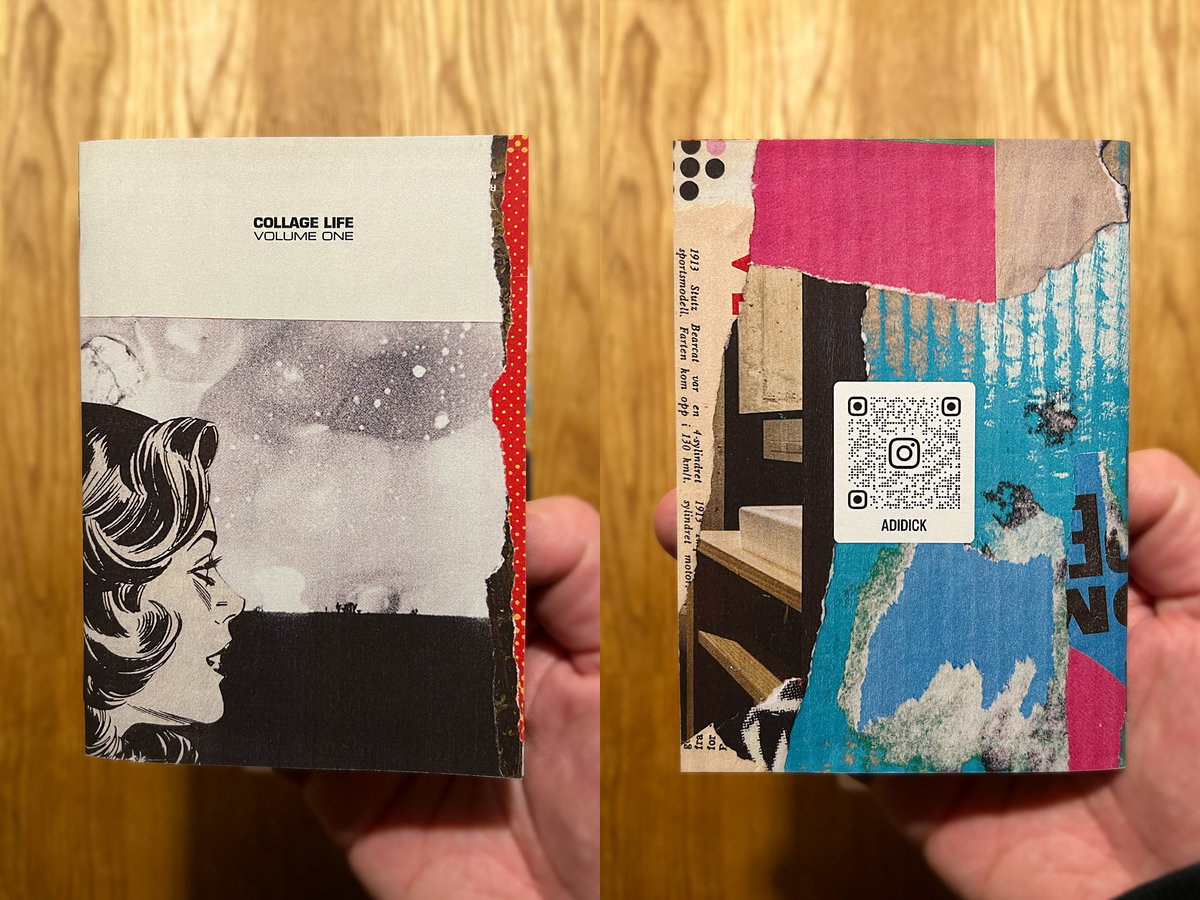 Collage Life Volume One and Two - Double Mini Zine Pack | Adi Dick AD90