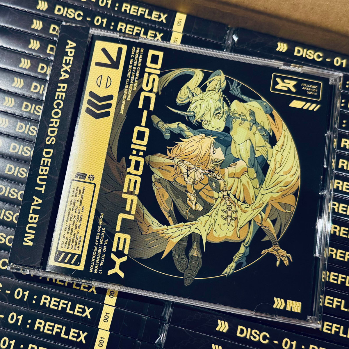 APEXA DISC-01 : REFLEX | APEXA RECORDS